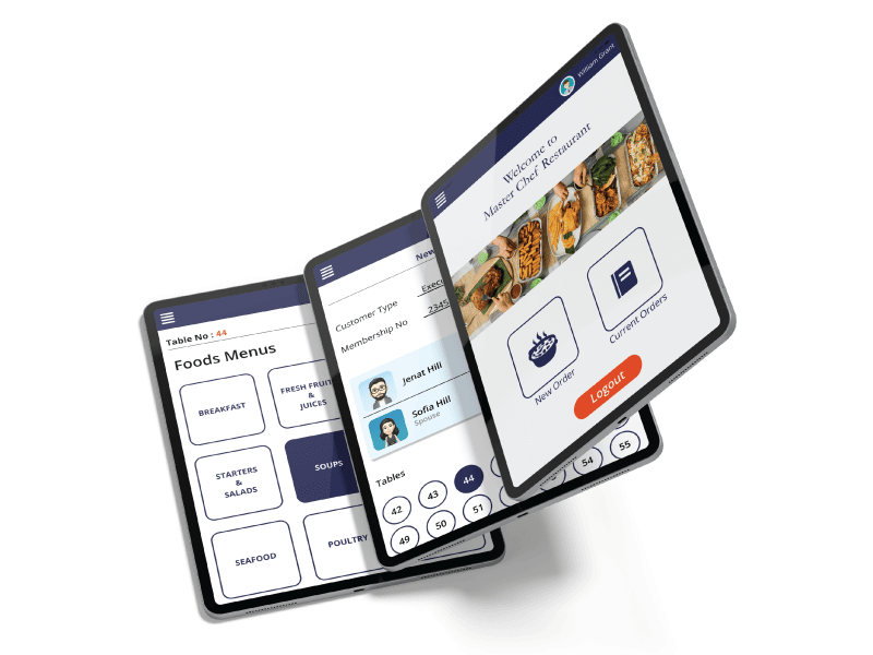 Xiteb | Restaurant order taking mobile app development
